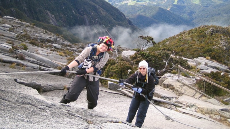 What it's actually like to climb the via ferrata on Mt Kinabalu | The ...