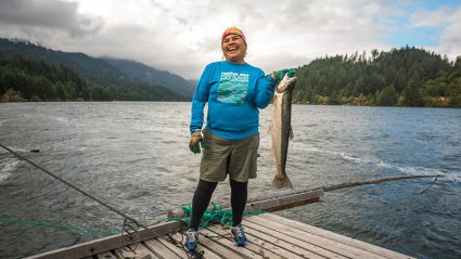 Why this woman's passion for fishing makes her heart happy