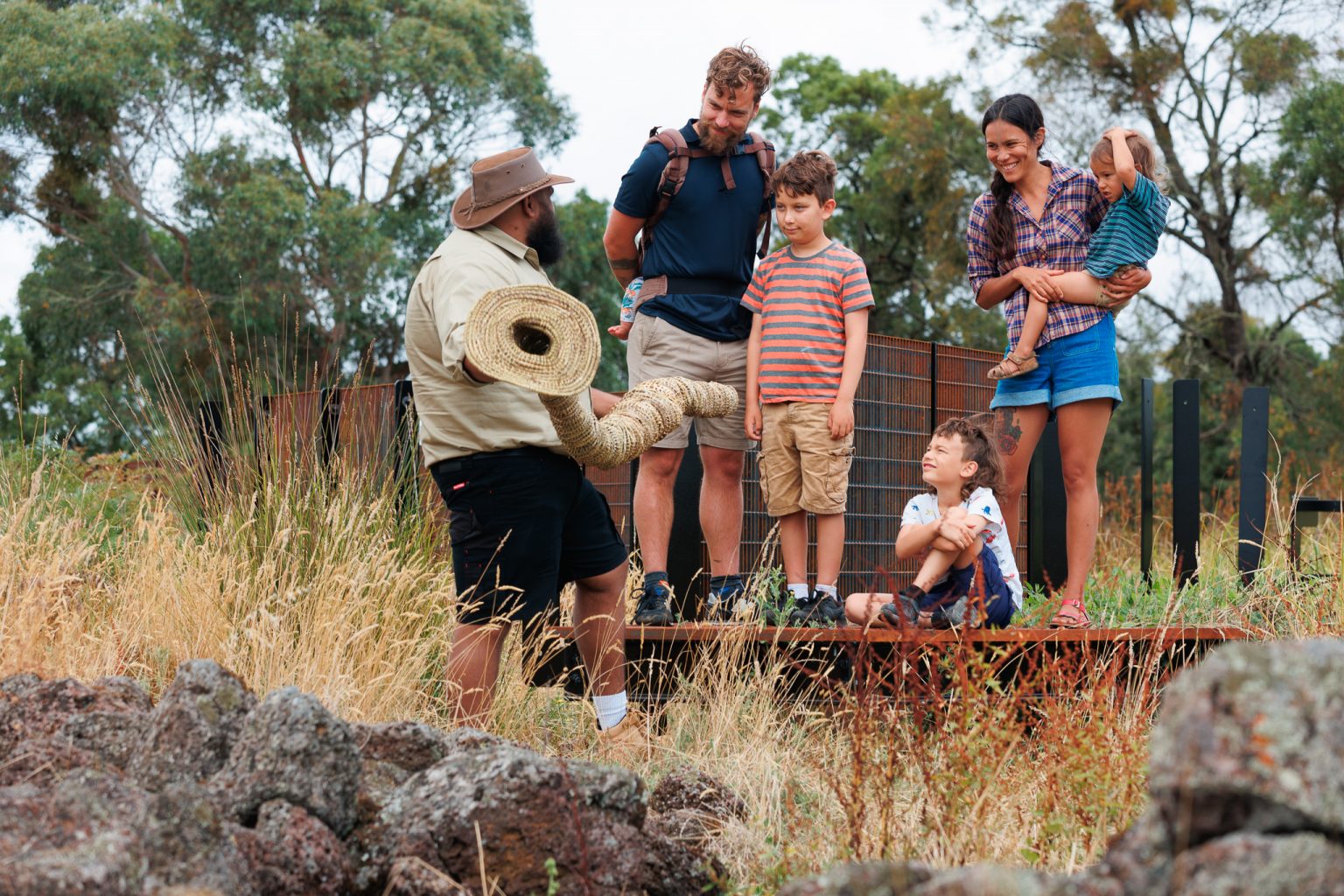 Head over eels: Exploring Budj Bim Cultural Landscape with a First ...