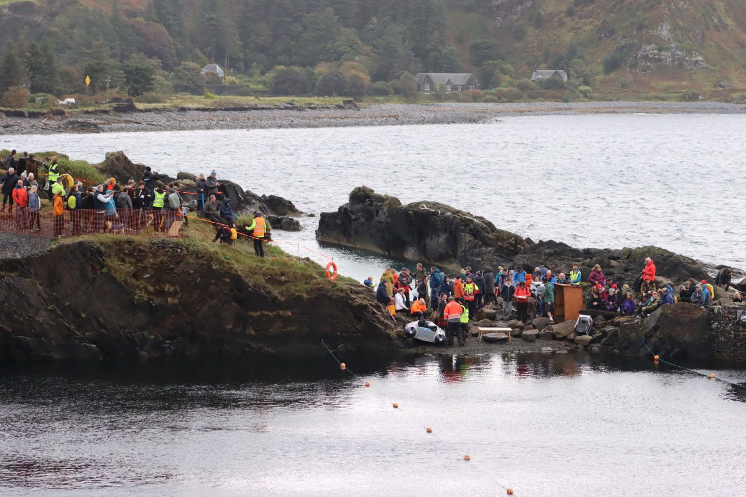 Visit the site of the World Stone Skimming Championships in Scotland ...